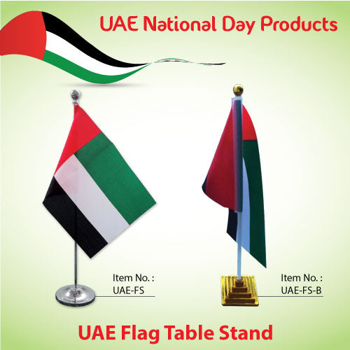 UAE National Day Table Flag - A Proud Display for Your Space! – Emaazz